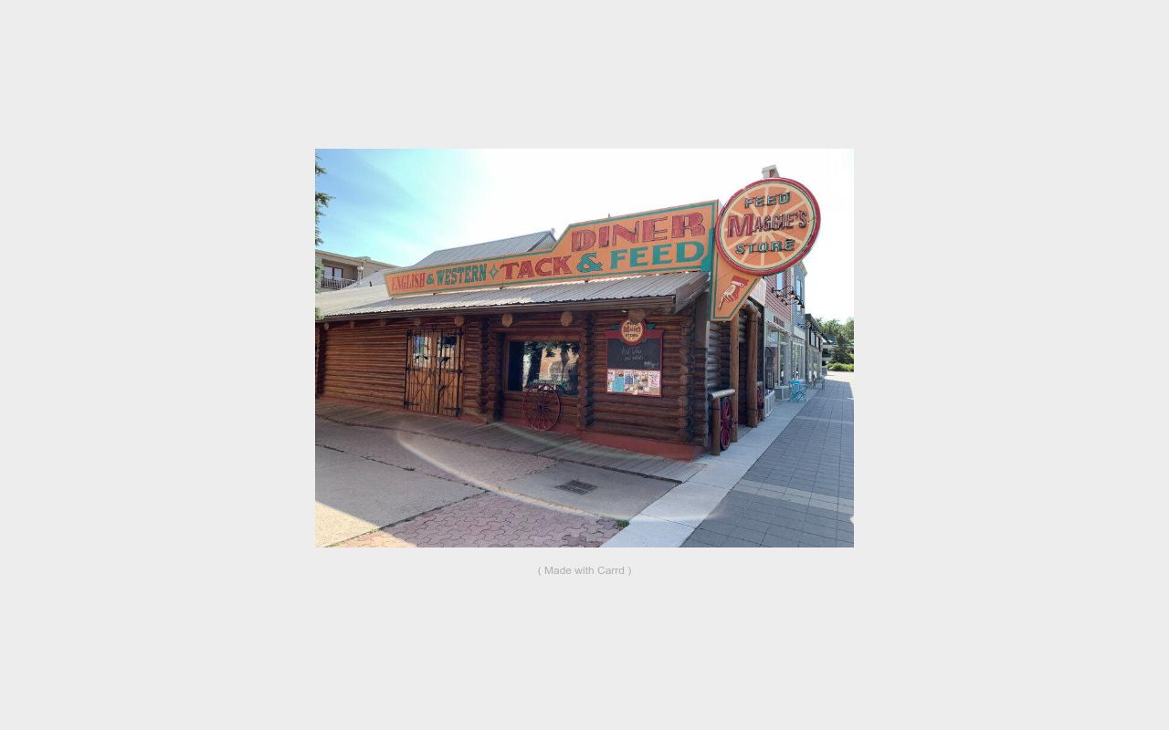 Maggie's tack and feed store